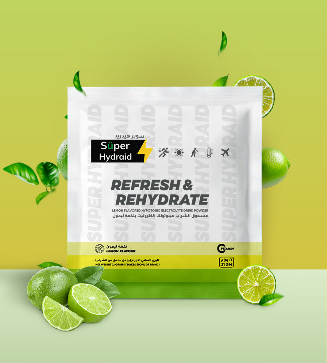 Super Hydraid - Ultimate Hydration Drink in Orange, Mango & Lemon Flav ...