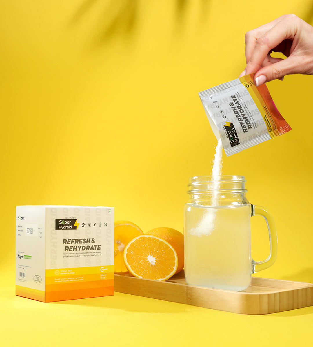 Super Hydraid Electrolyte Drink Mix | Orange – Protectol-Super Hydraid ...